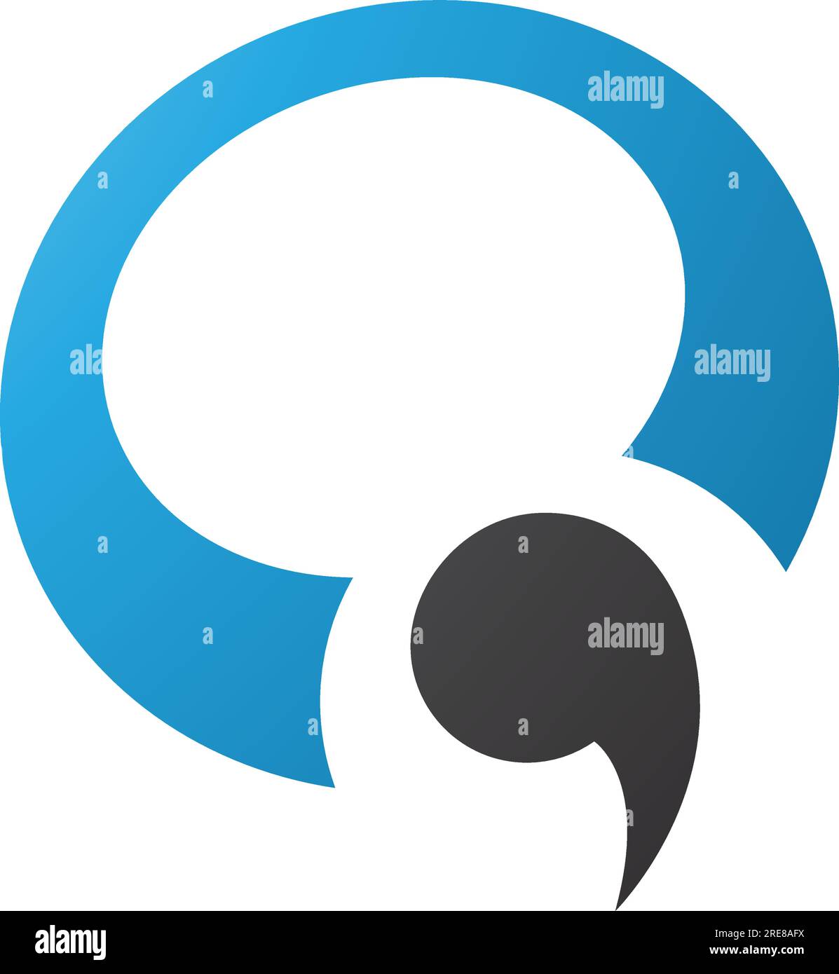 Comma icon vector vectors hi-res stock photography and images - Alamy