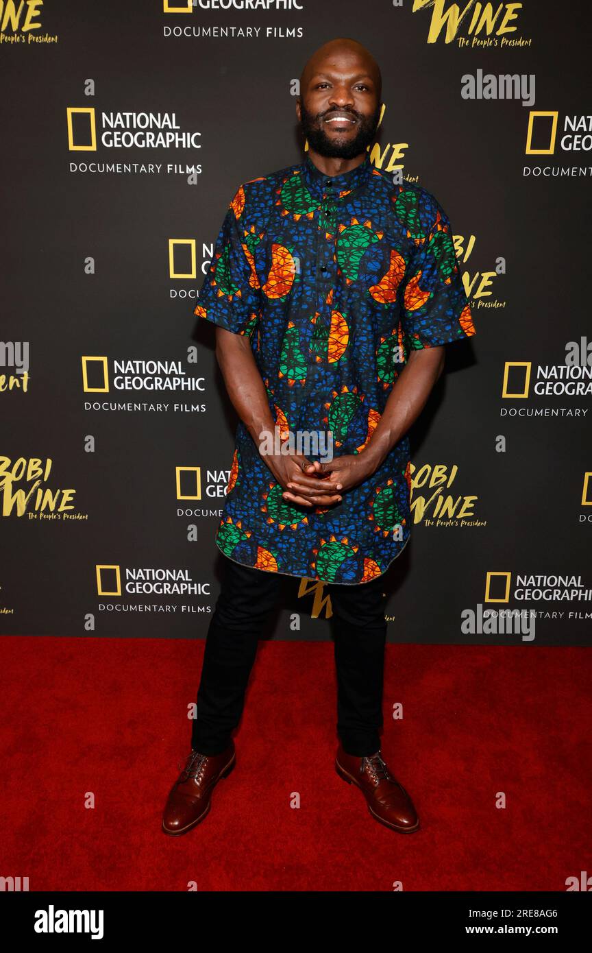 Beverly Hills, Ca. 25th July, 2023. Moses Bwayo at the Los Angeles ...