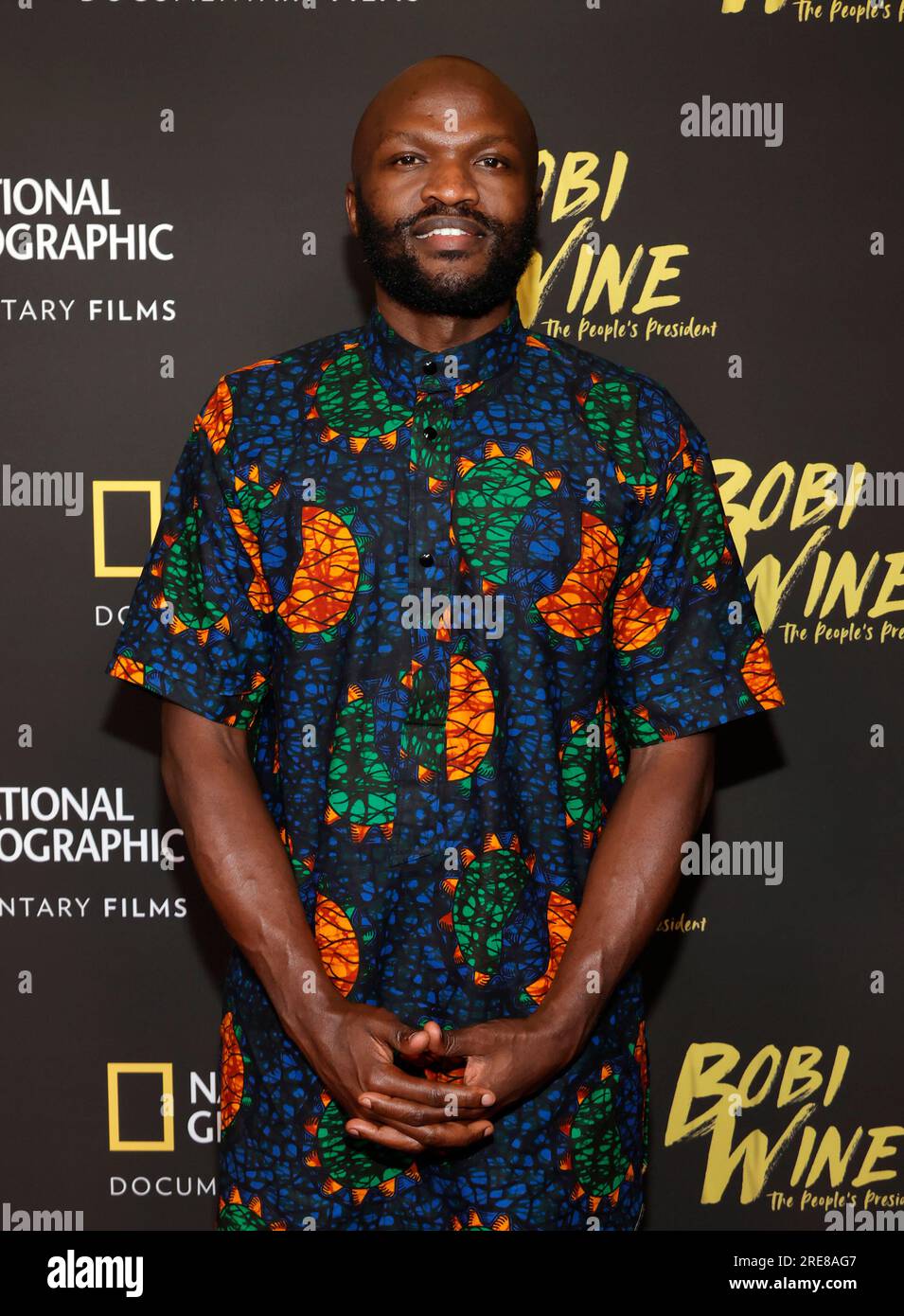 Beverly Hills, Ca. 25th July, 2023. Moses Bwayo at the Los Angeles ...