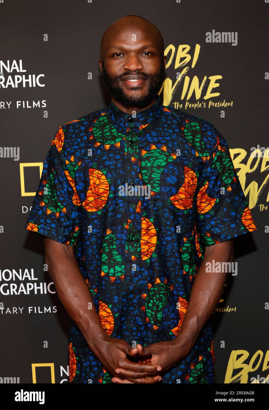 Beverly Hills, Ca. 25th July, 2023. Moses Bwayo at the Los Angeles ...