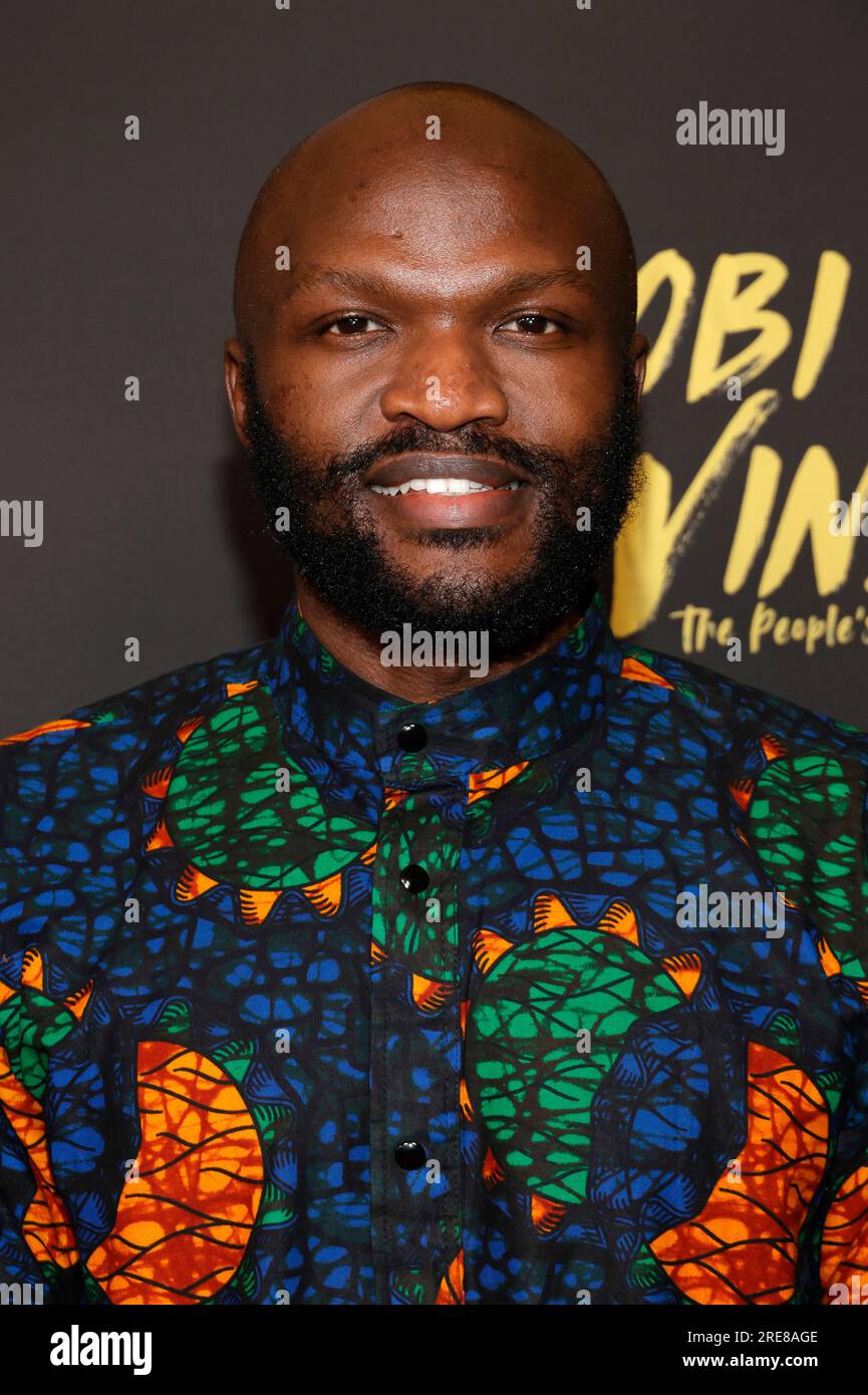 Beverly Hills, Ca. 25th July, 2023. Moses Bwayo at the Los Angeles ...