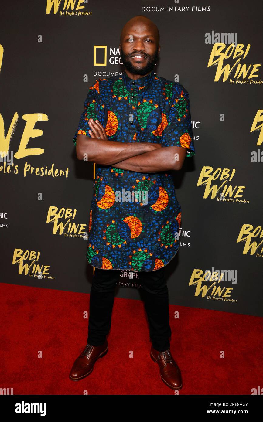 Beverly Hills, Ca. 25th July, 2023. Moses Bwayo at the Los Angeles ...