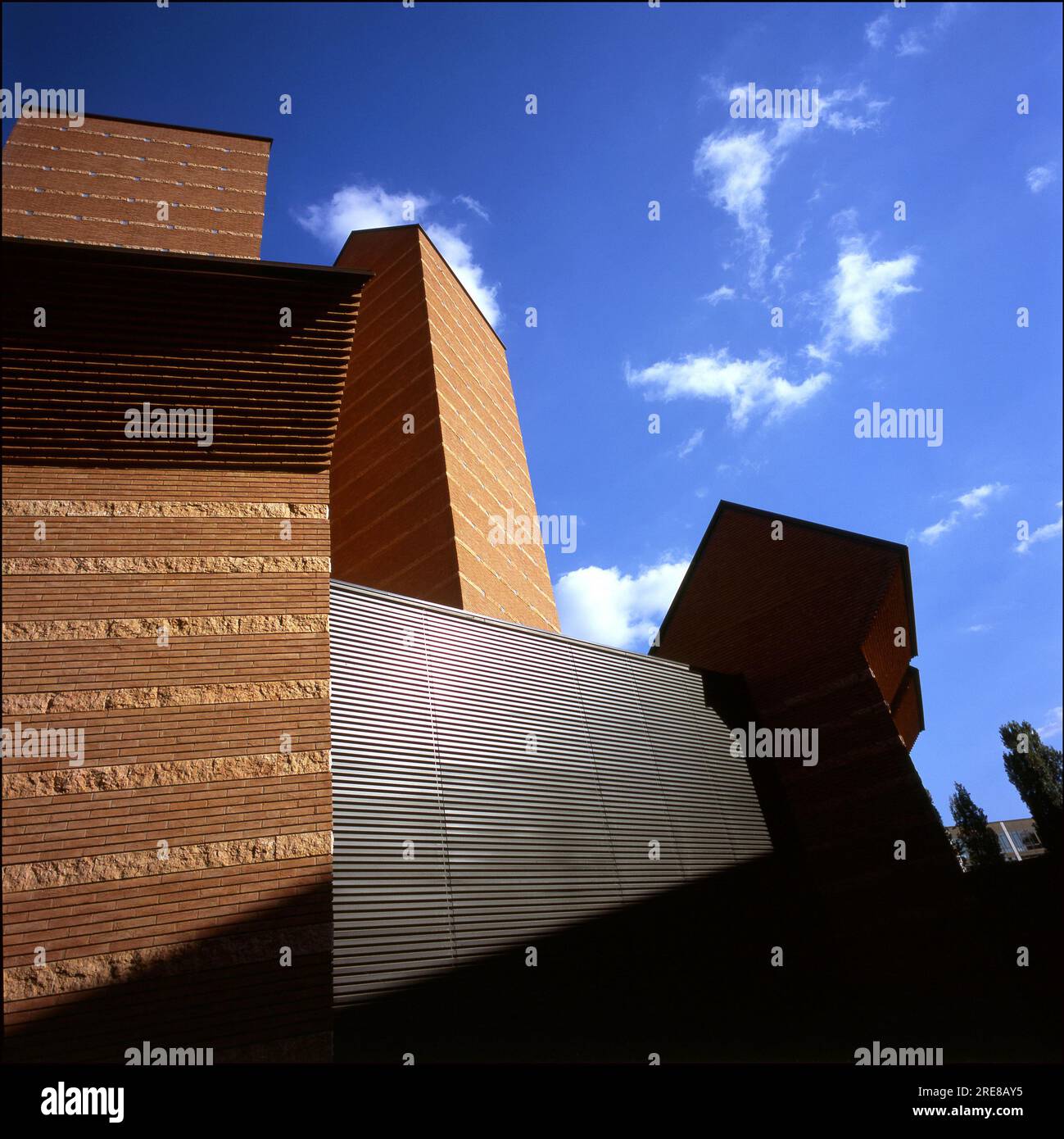 Torino, Italy - May 2007: The Santo Volto Church. Designed by Swiss ...