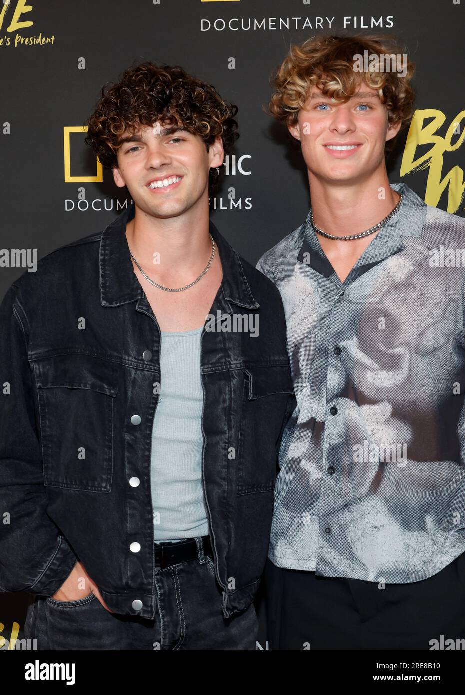 25 July 2023 Beverly Hills, California - Jake Clark, Landon Boyce. Los ...
