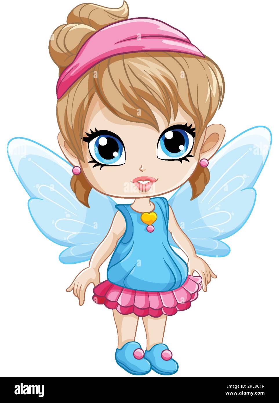 Fairy with wings illustration hi-res stock photography and images - Alamy