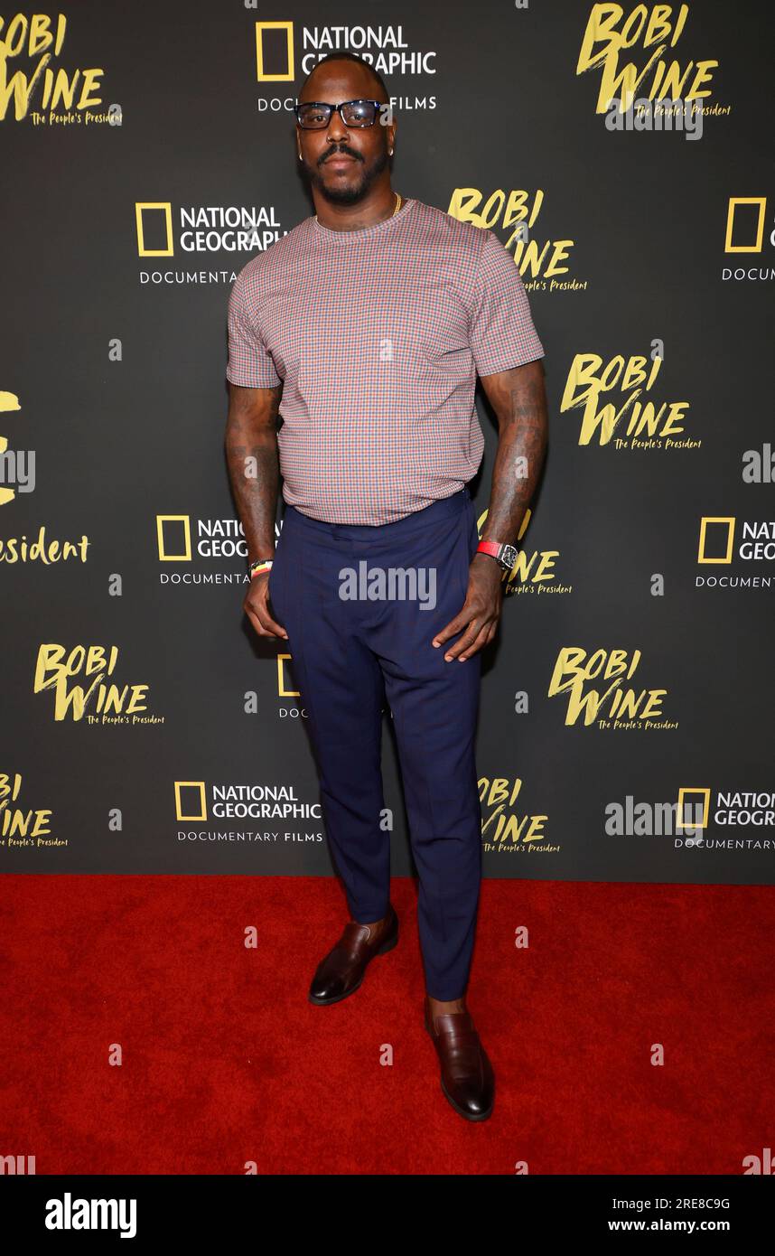 25 July 2023 Beverly Hills, California - Malik Jackson Los Angeles Premiere Of National ...