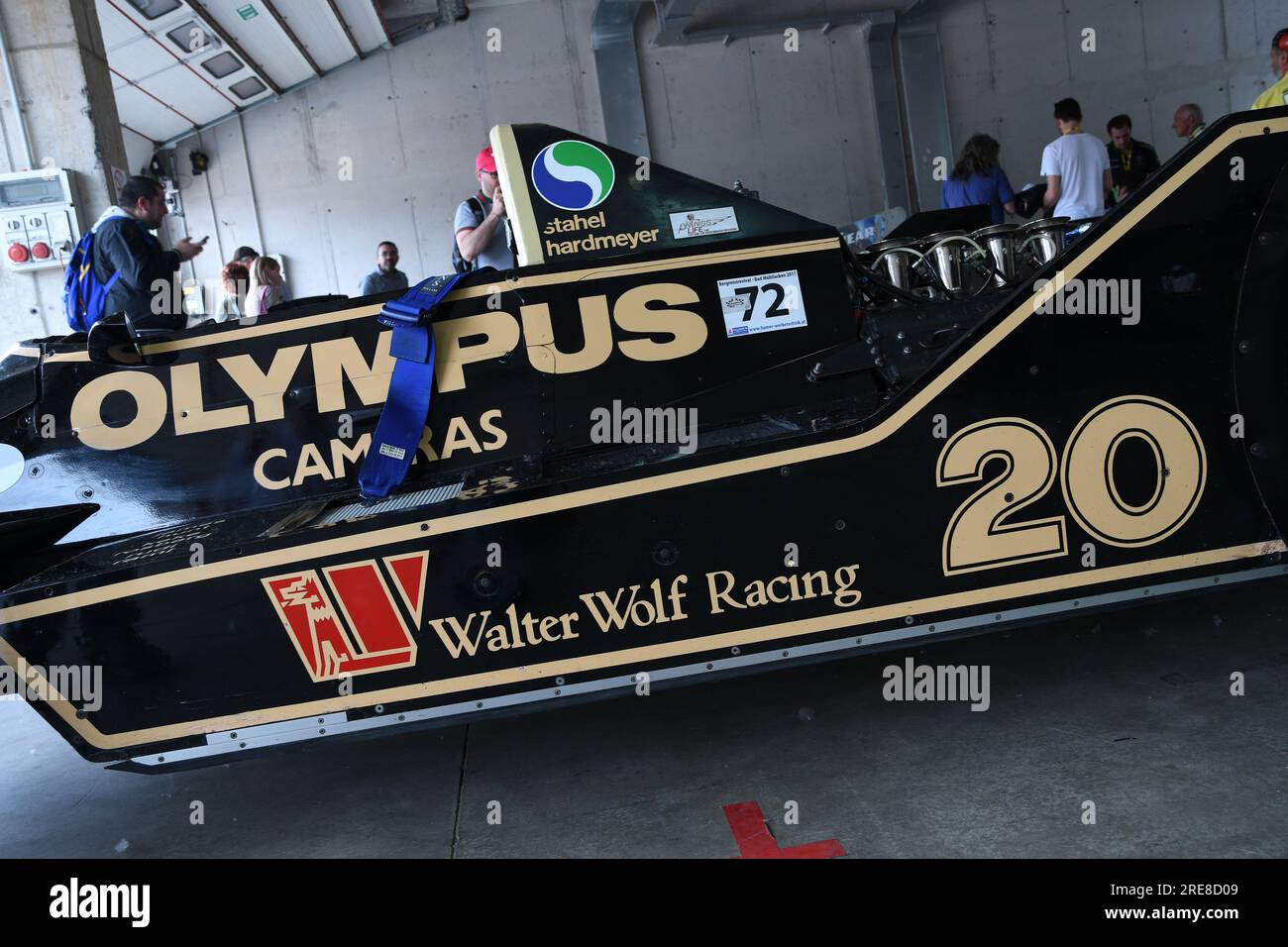 6 May 2018: Hstoric Formula 1 Wolf WR8 1979 ex James Hunt during ...