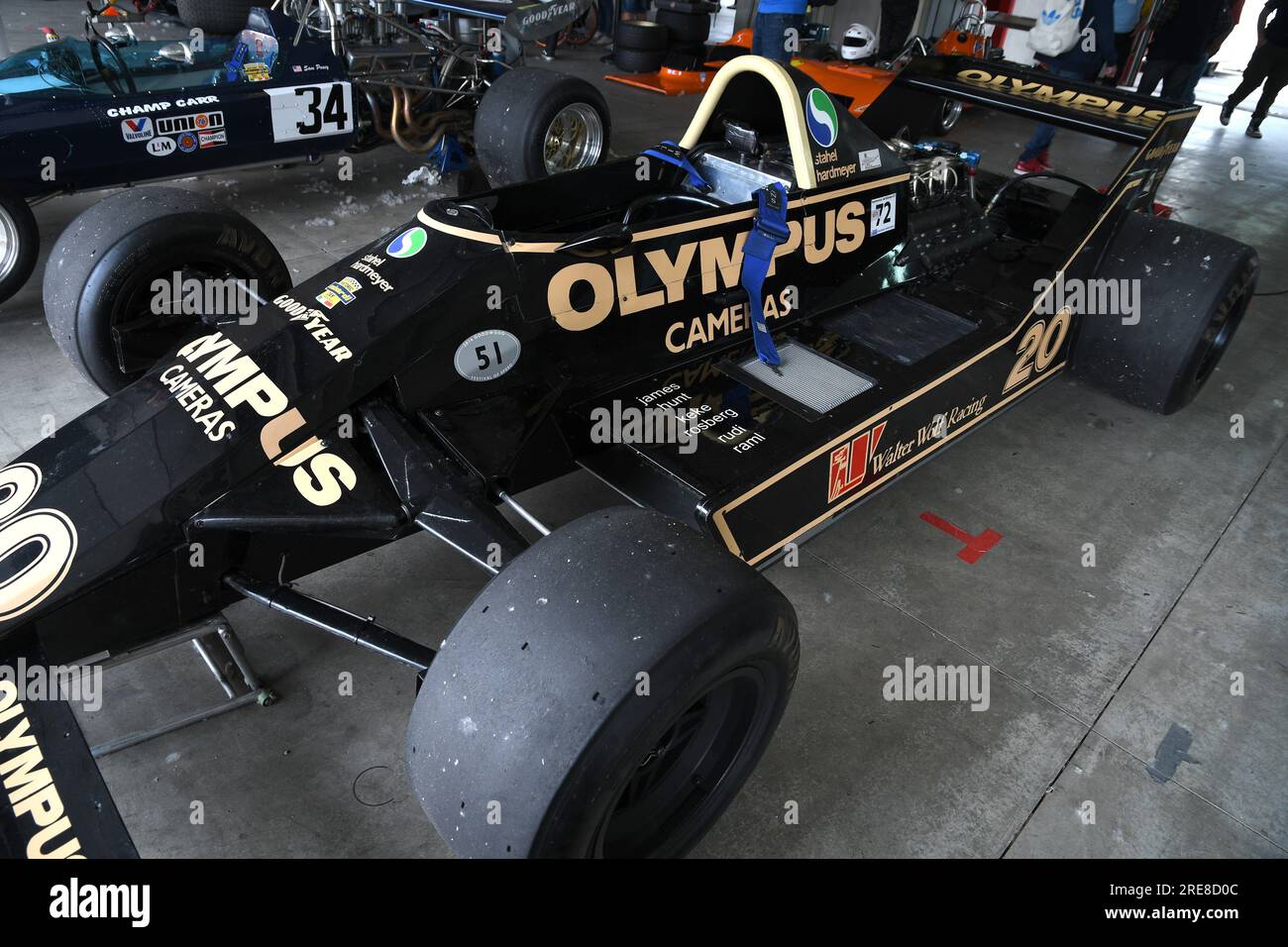 6 May 2018: Hstoric Formula 1 Wolf WR8 1979 ex James Hunt during ...