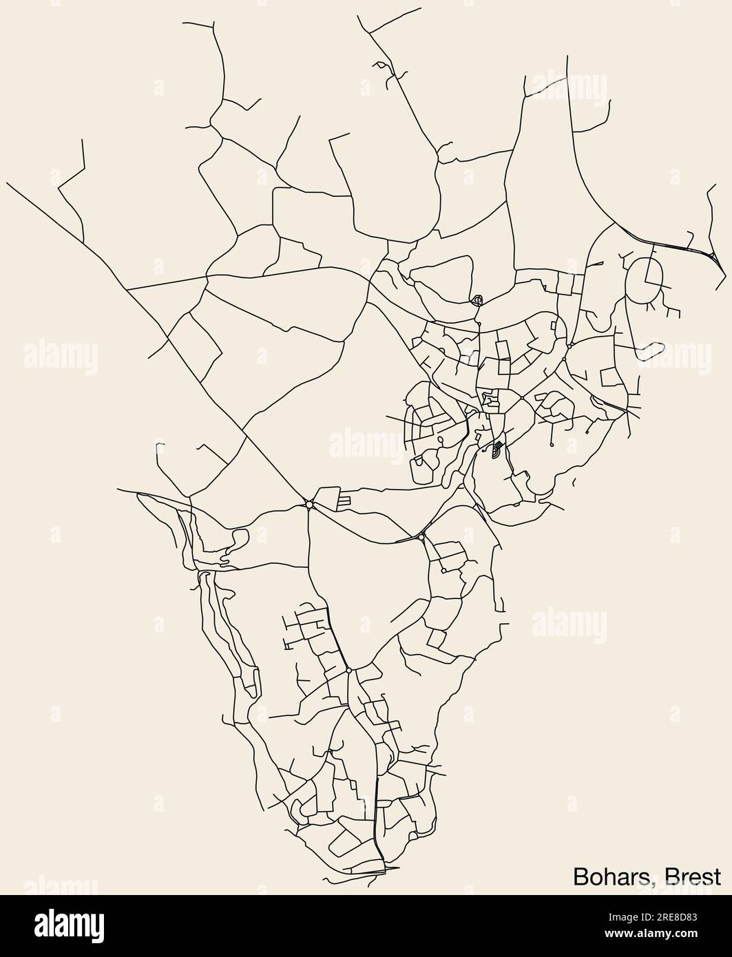 Map brest france Stock Vector Images - Alamy