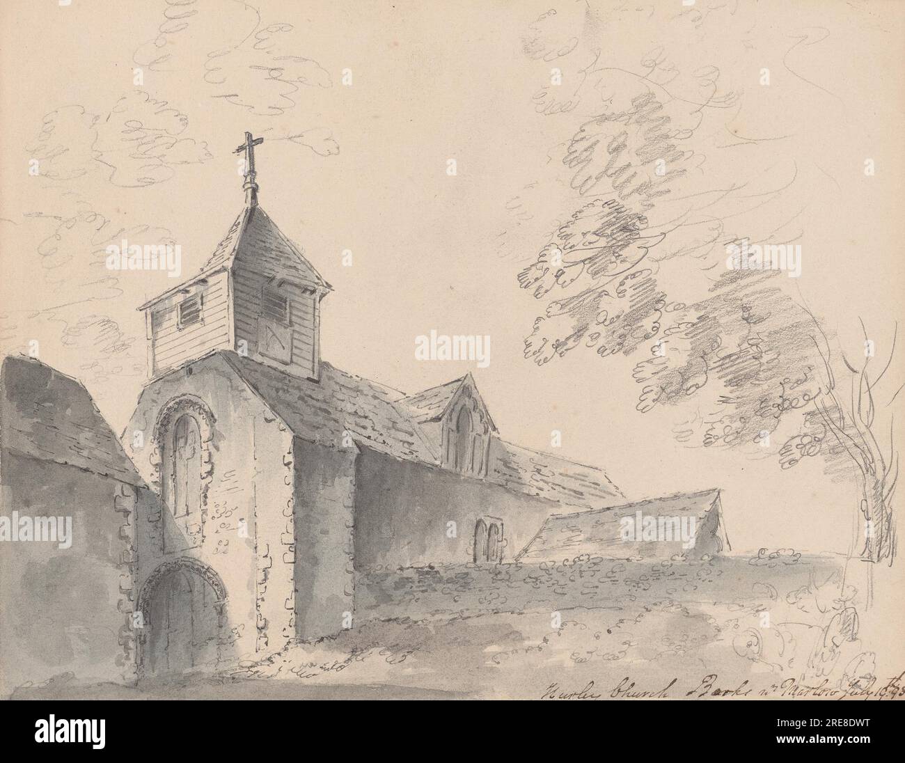 Church of St. Mary the Virgin, Hurley, Berkshire, England 1793 by James ...