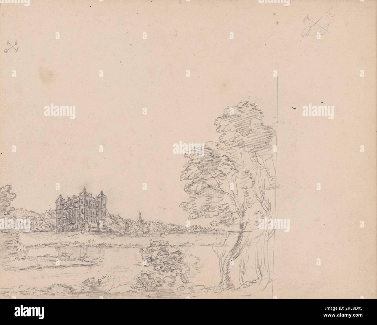 Duff House, Scotland 1793 by James Moore Stock Photo - Alamy