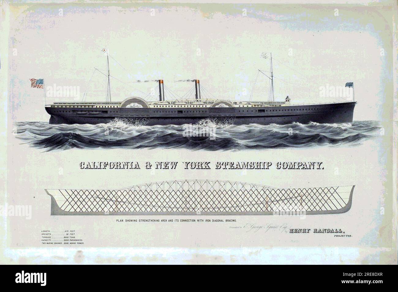 Vintage maritime lithographs hi-res stock photography and images - Alamy