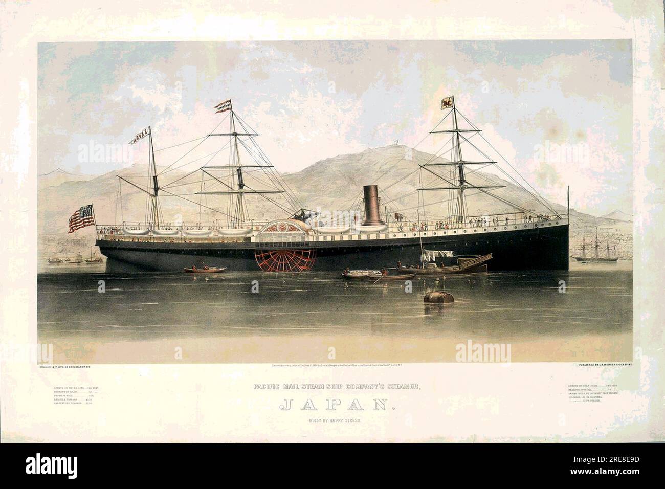 Antique maritime drawings hi-res stock photography and images - Alamy