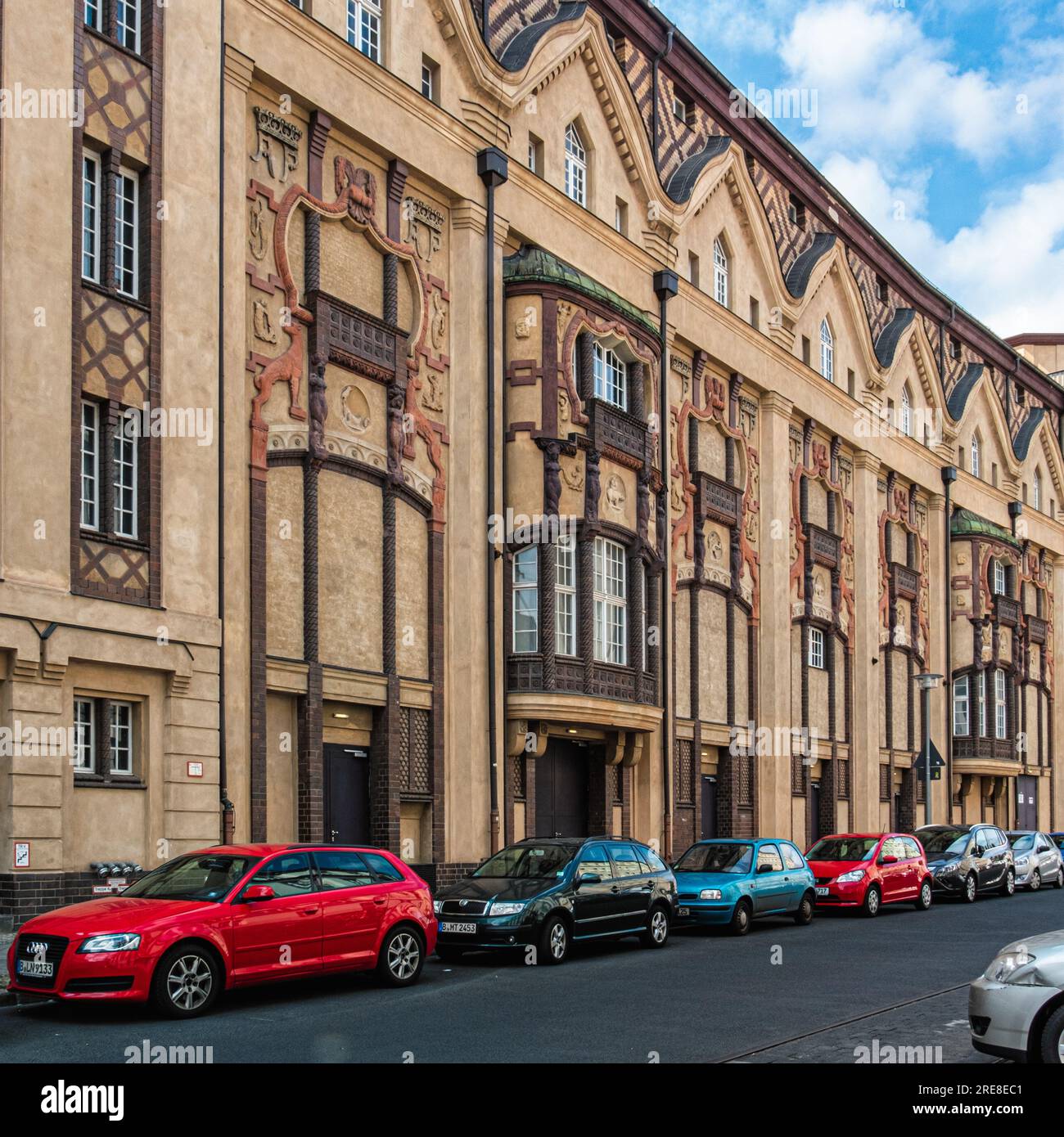 Admiralspalast Facade on Plankstrasse 21-23, Mitte, Berlin ...