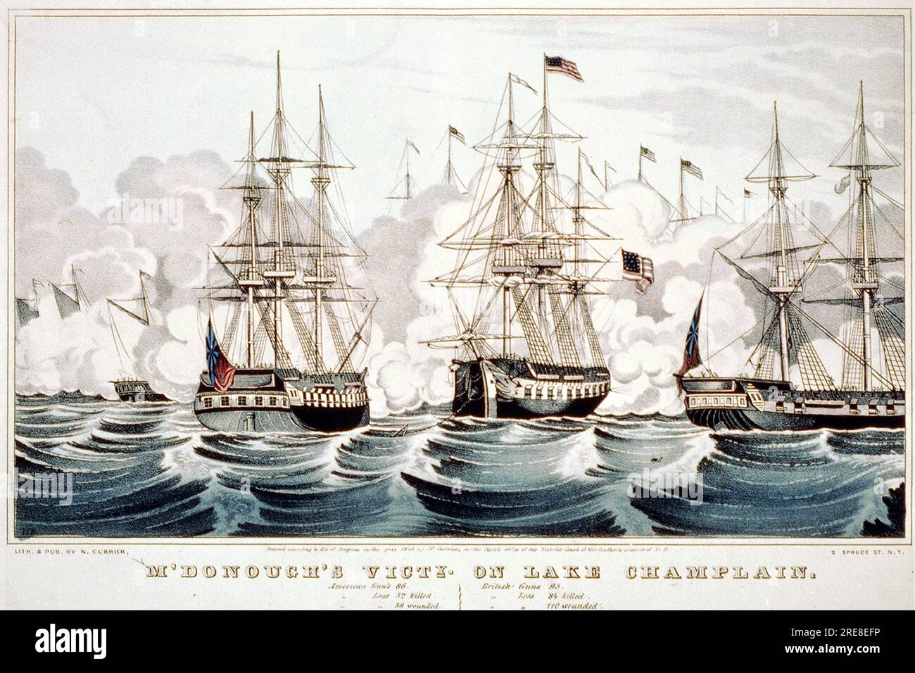 Vintage maritime lithographs hi-res stock photography and images - Alamy