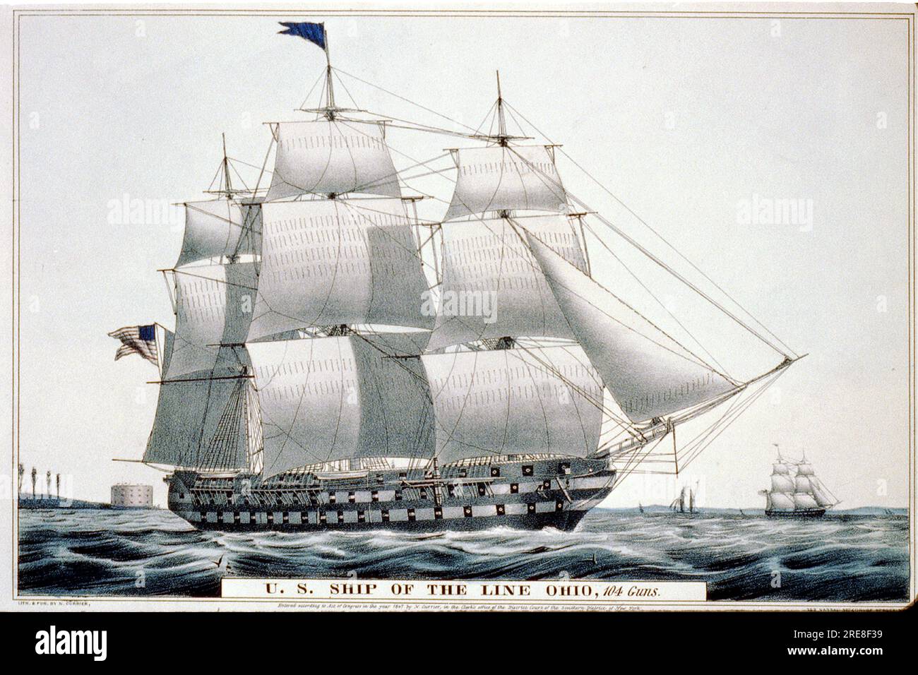 Antique maritime drawings hi-res stock photography and images - Alamy