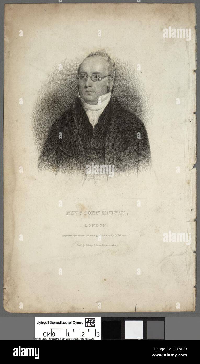 John Knight, London circa 1830 by Edward Francis Finden Stock Photo - Alamy