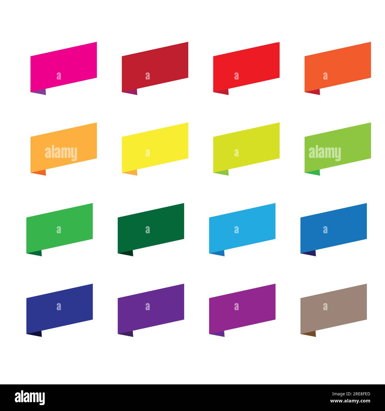 Empty label tag sticker set Stock Vector Image & Art - Alamy