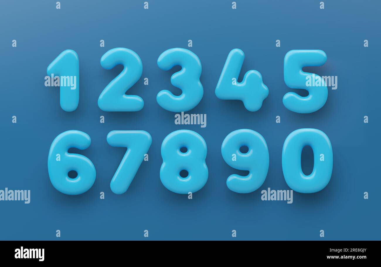 Number 1 2 3 hi-res stock photography and images - Alamy