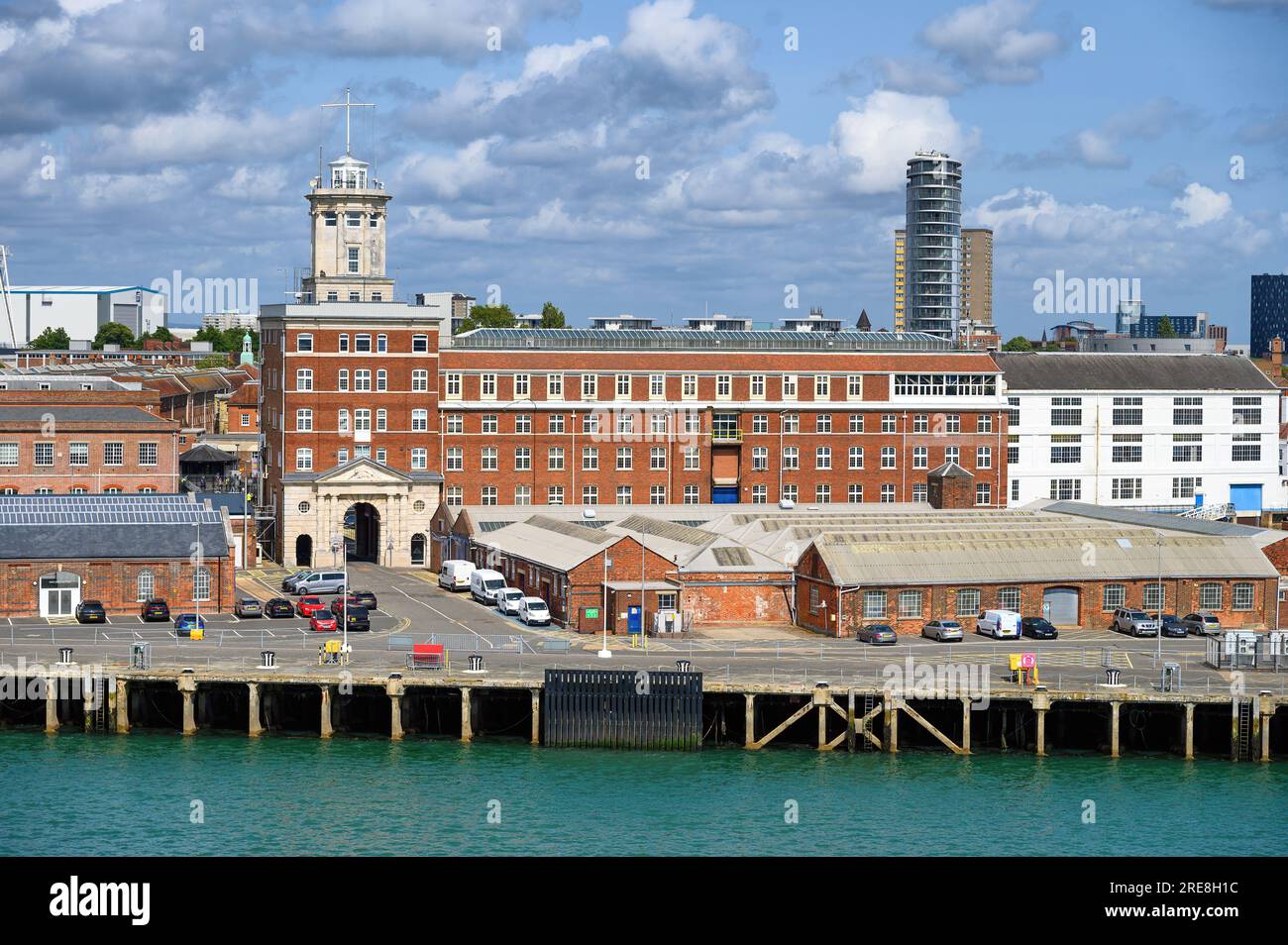 The Semaphore Tower in Portsmouth naval base, home to the King's ...
