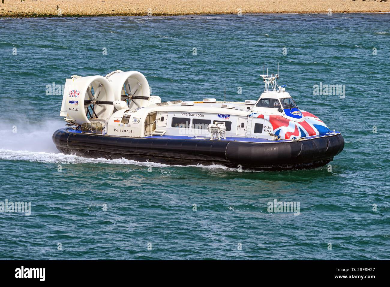 Solent Flyer is a hovercraft operated by Hovertravel providing a ...