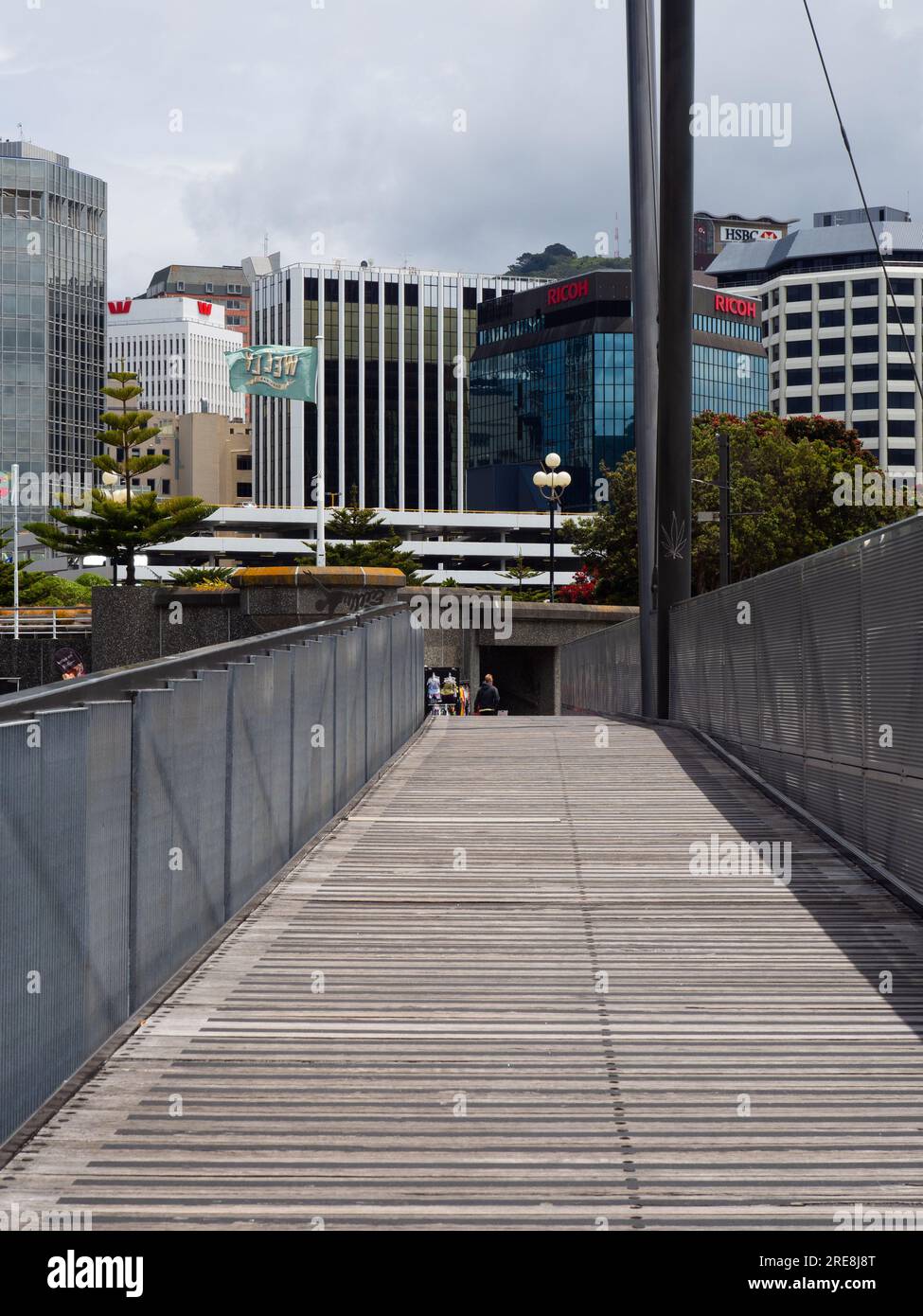 Waterfront footbridge hi-res stock photography and images - Alamy