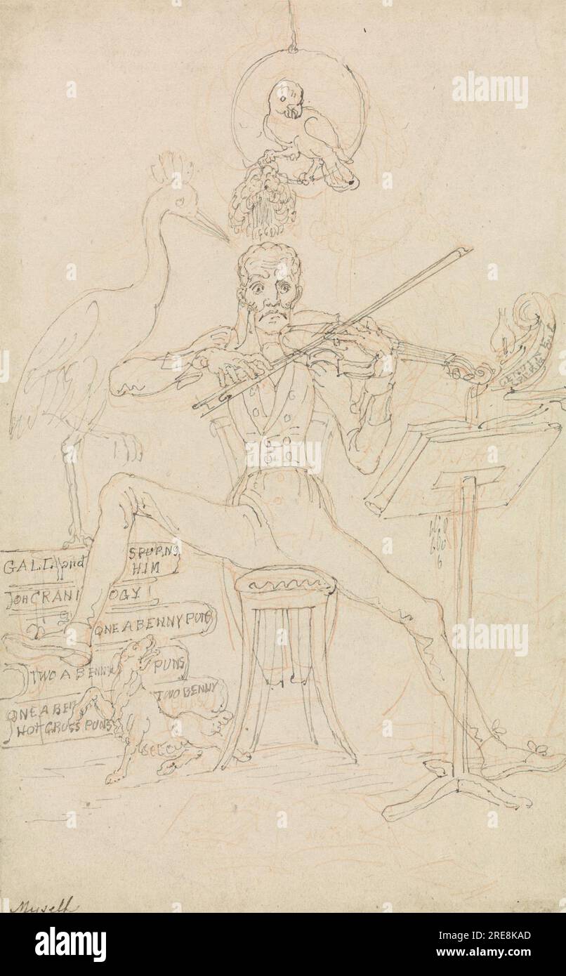 Caricature self portrait hi-res stock photography and images - Alamy