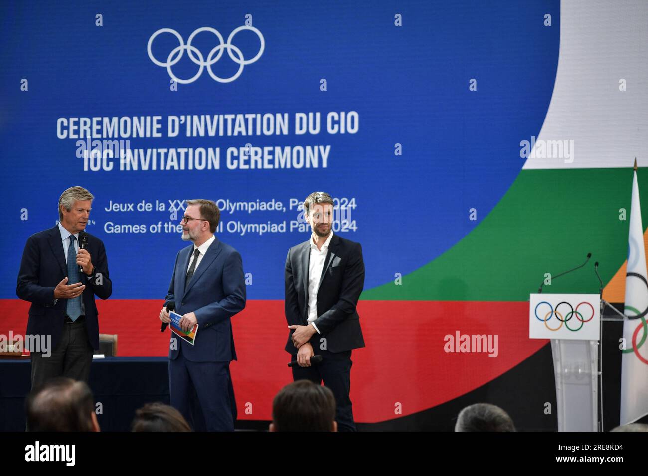Paris, France. 26th July, 2023. President of the IOC Coordination ...