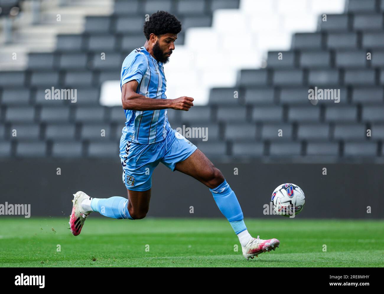 Coventry City's Ellis Simms during the pre-season friendly match at ...