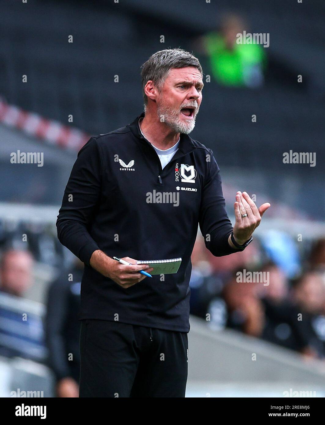Graham alexander, mk dons hi-res stock photography and images - Alamy