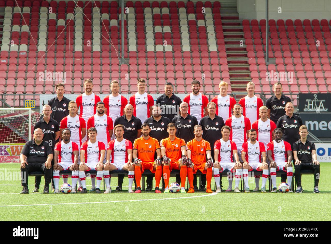 EMMEN, 24-07-2023, Season 2023/2024 Dutch Football Keuken Kampioen ...
