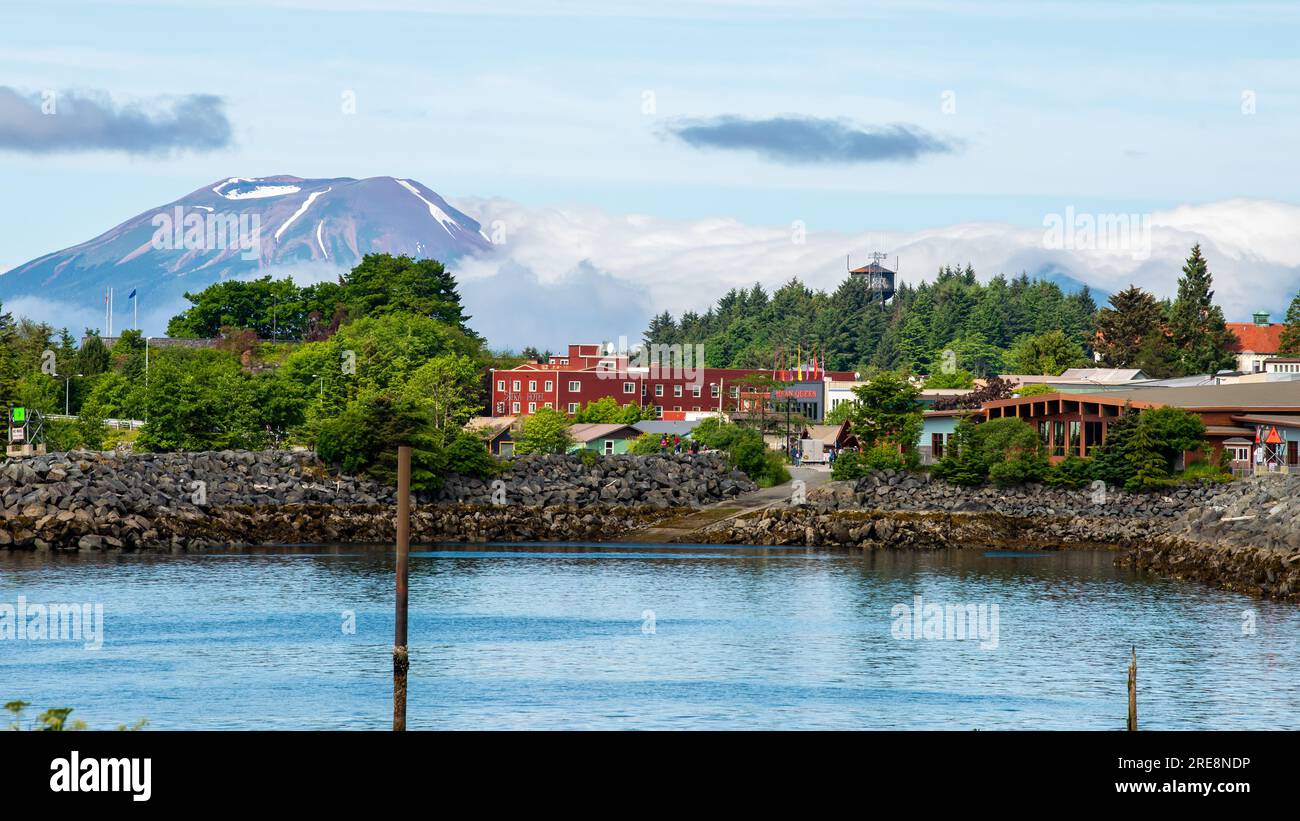 Downtown sitka alaska summer hi-res stock photography and images - Alamy