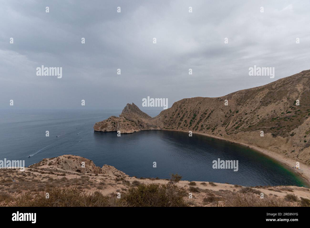 A wonderful view from the top of a hill on Mersdar Beach, a wonderful ...