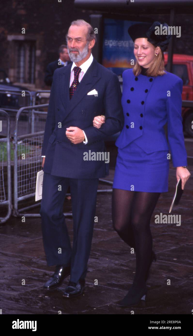 The Duke of Kent and Daughter Gabriella Windsor in Lambeth on 21 ...