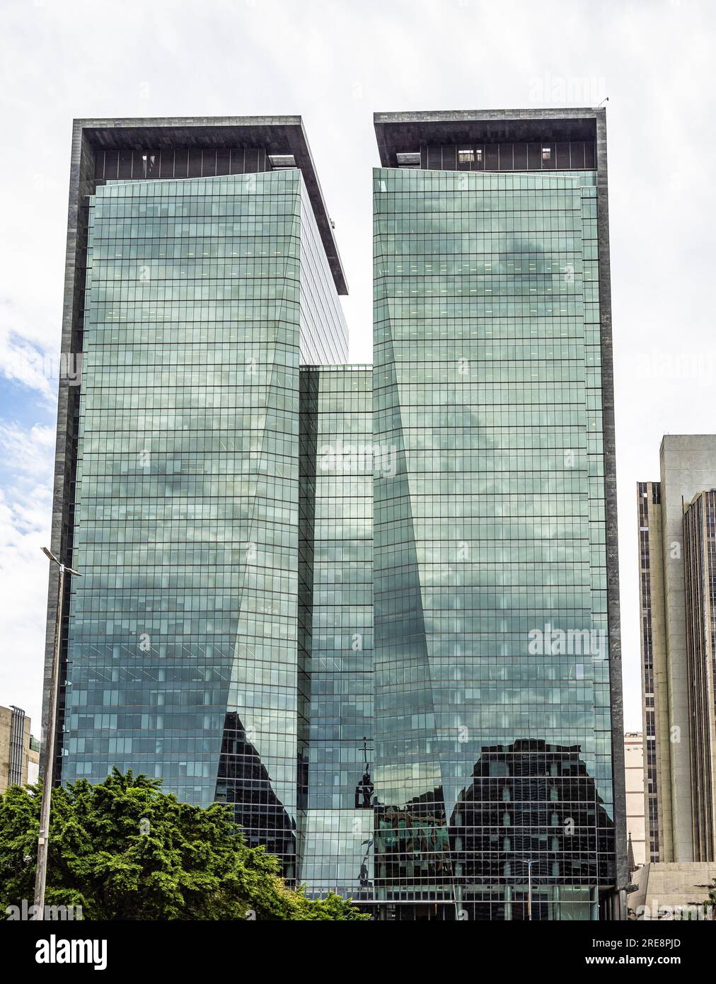 BNDES National Bank for Social Development headquarters building in the ...