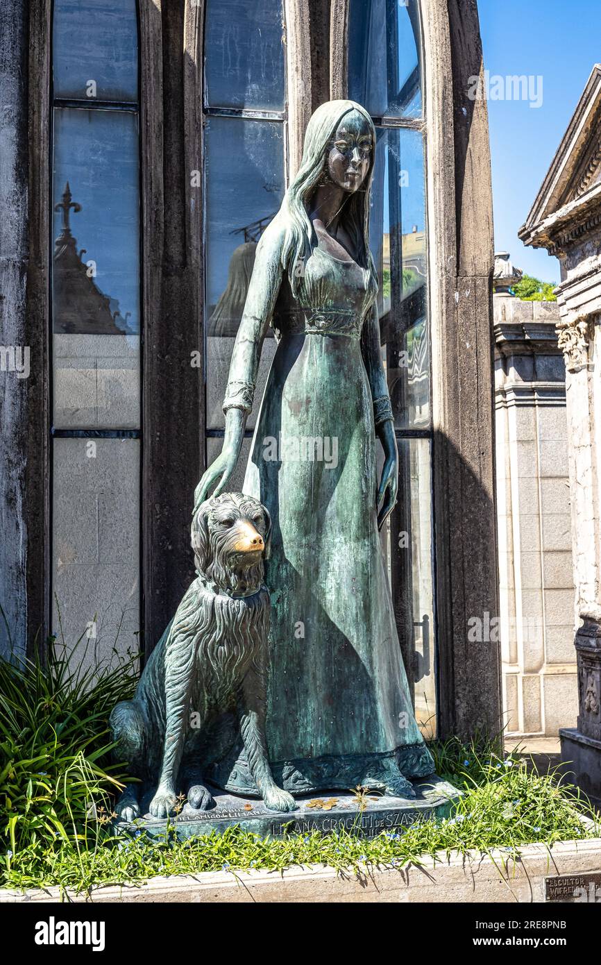 La Recoleta Cemetery, Cementerio de la Recoleta, a cemetery located in ...