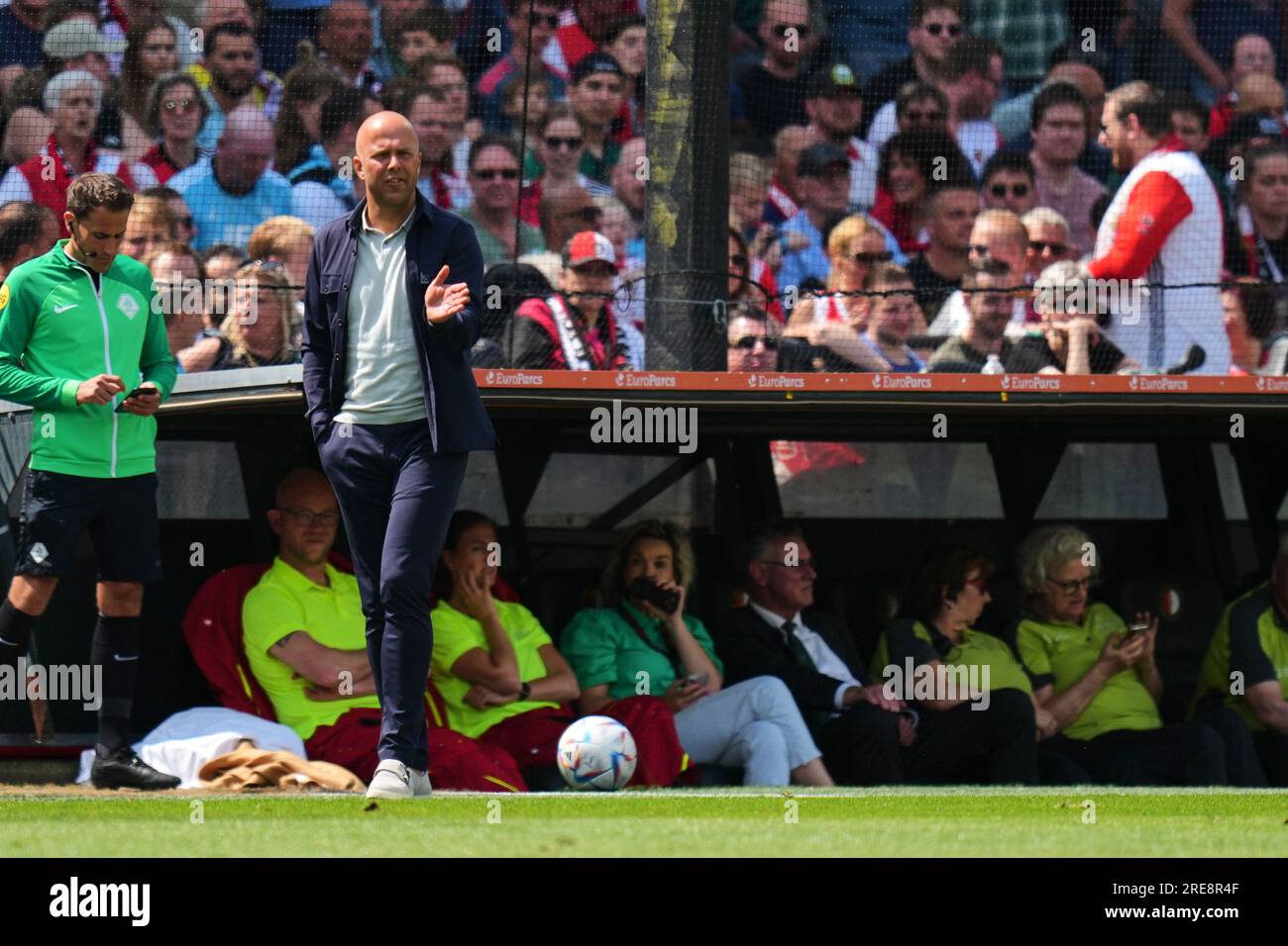 Rotterdam - Feyenoord coach Arne Slot during the match between ...