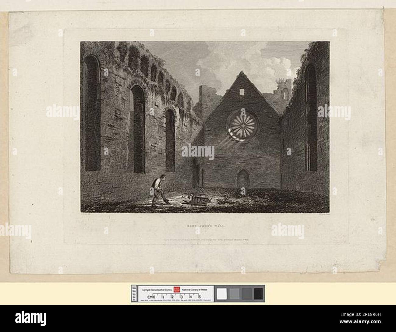 King John's Hall 1811 by William Bernard Cooke Stock Photo - Alamy