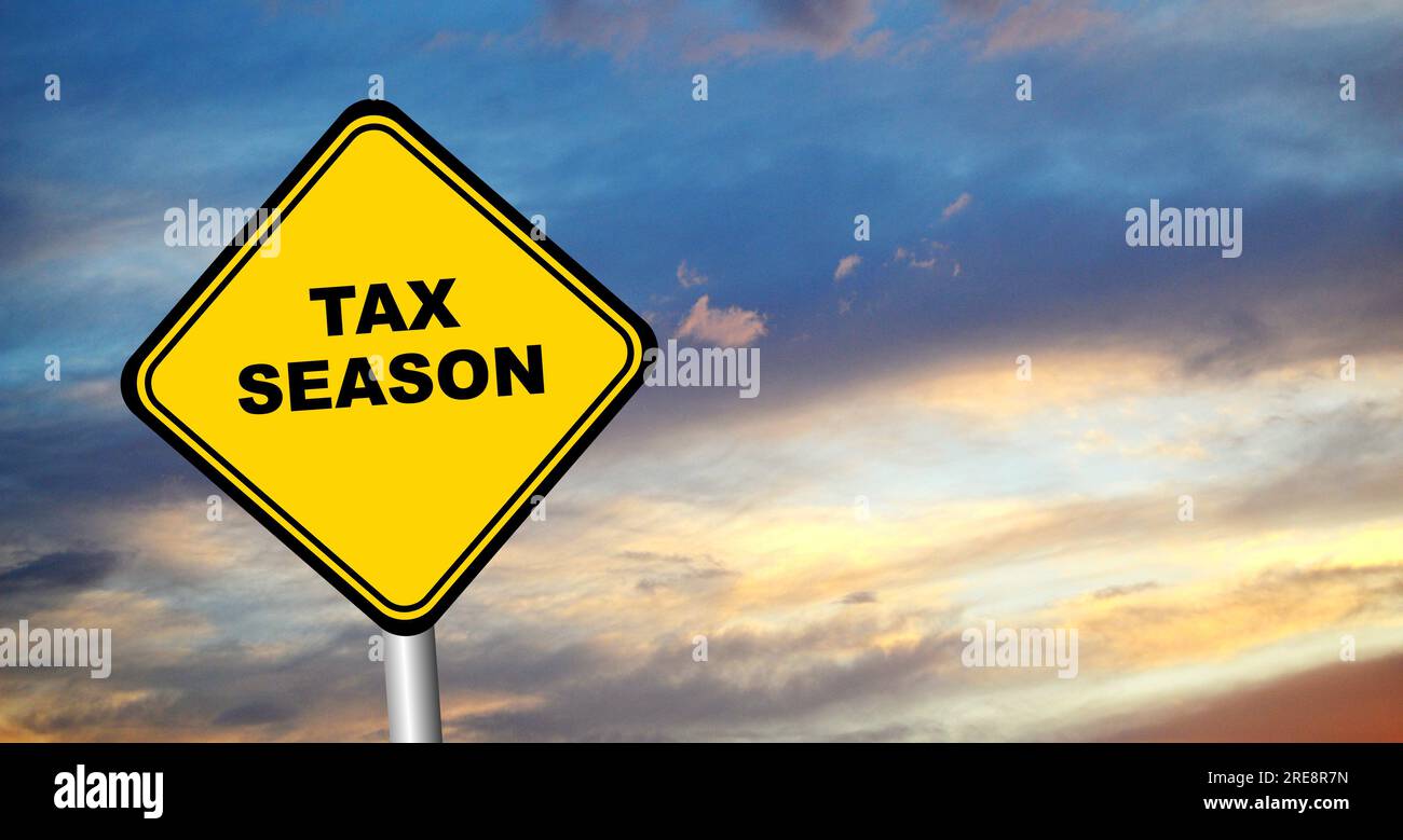 Taxation sign hi-res stock photography and images - Alamy