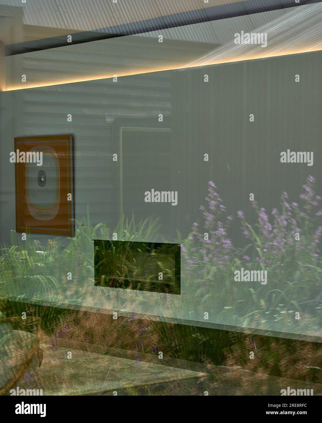 Abstract view from courtyard. Listed Farmstead, Suffolk, United Kingdom ...