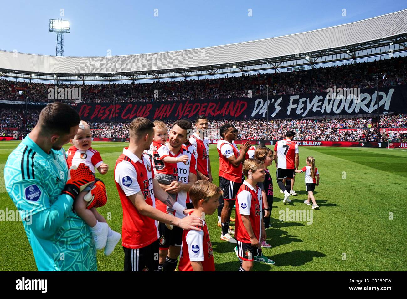Rotterdam - Banner during the match between Feyenoord v Vitesse at ...