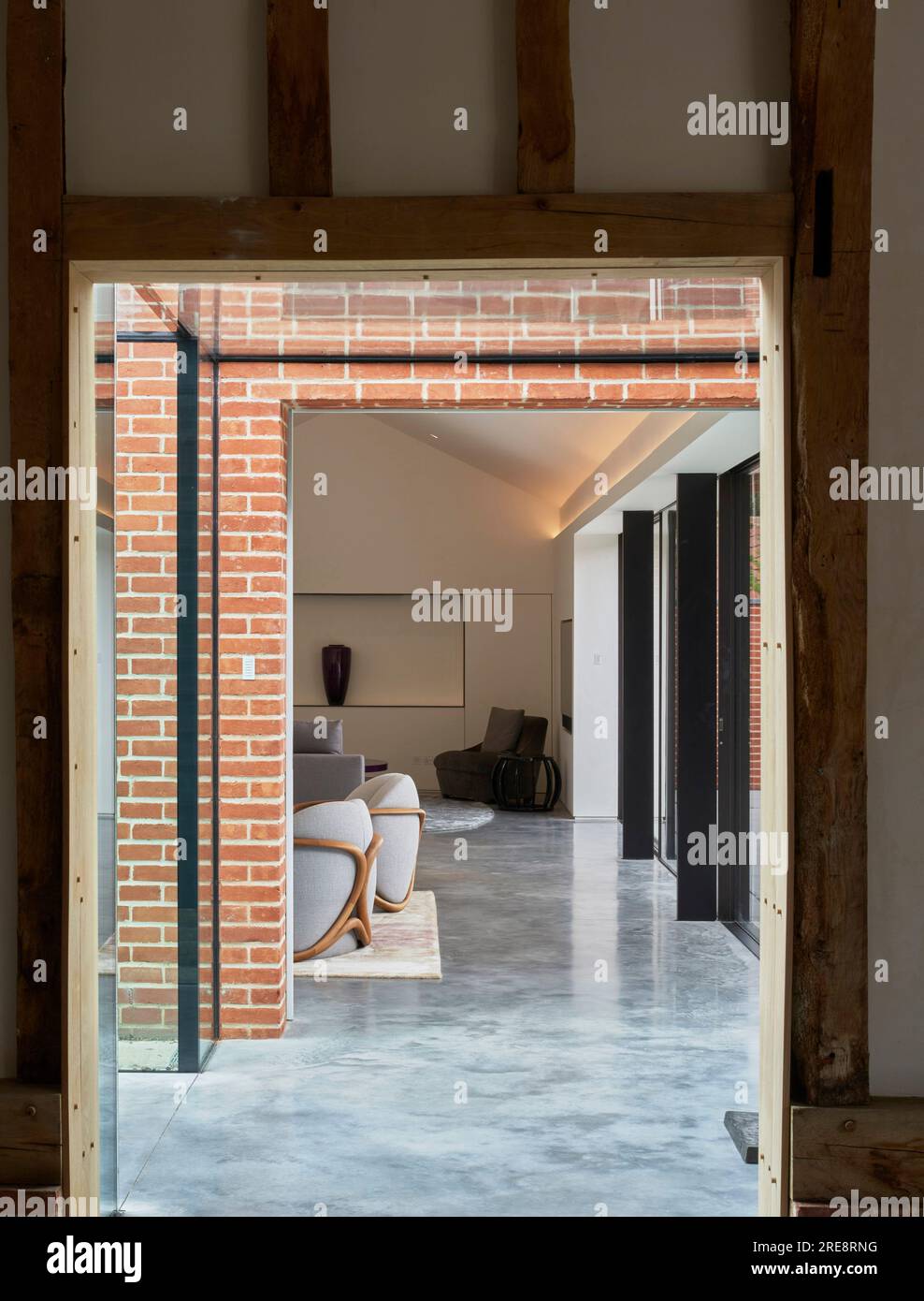 Renovated barn views. Listed Farmstead, Suffolk, United Kingdom ...