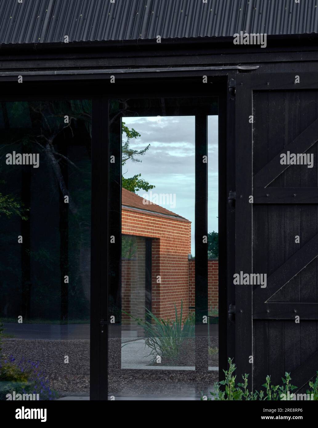 Renovated barn. Listed Farmstead, Suffolk, United Kingdom. Architect ...