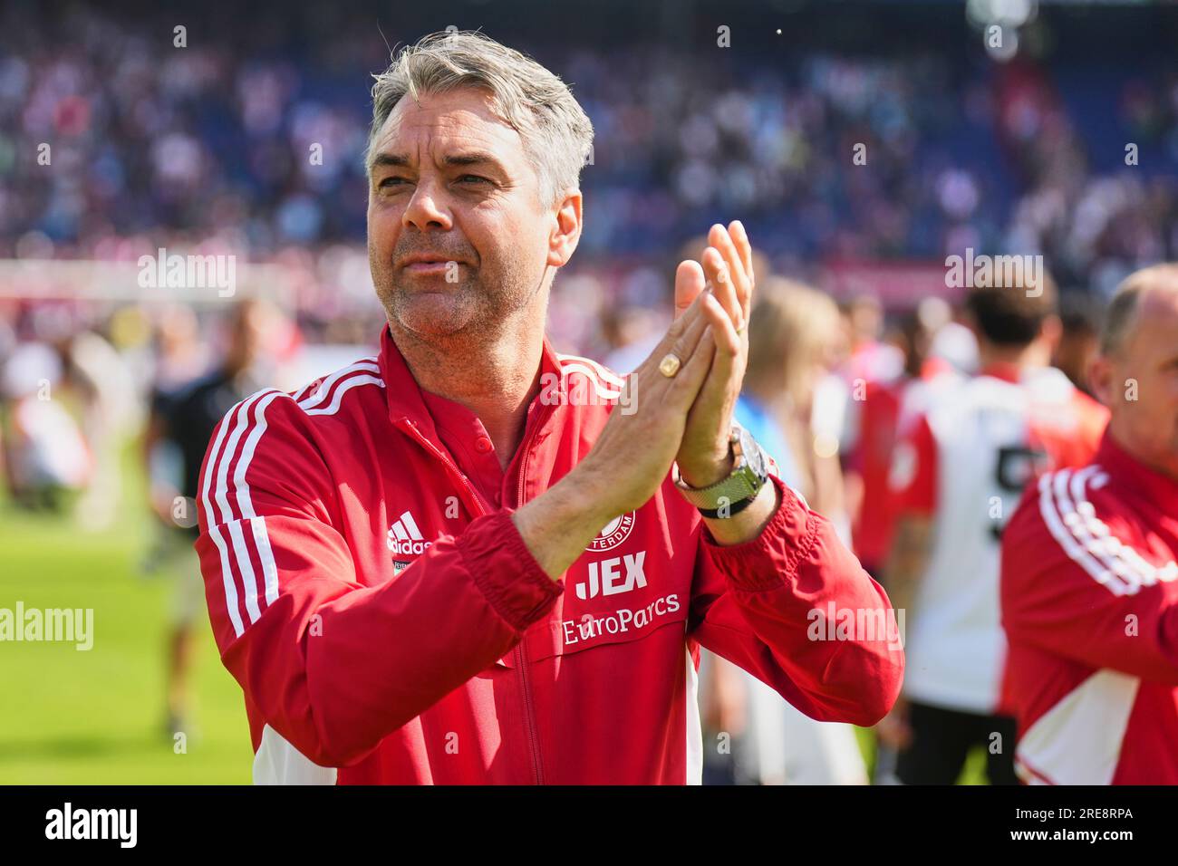 Rotterdam - Feyenoord assistent-trainer Marino Pusic during the match ...