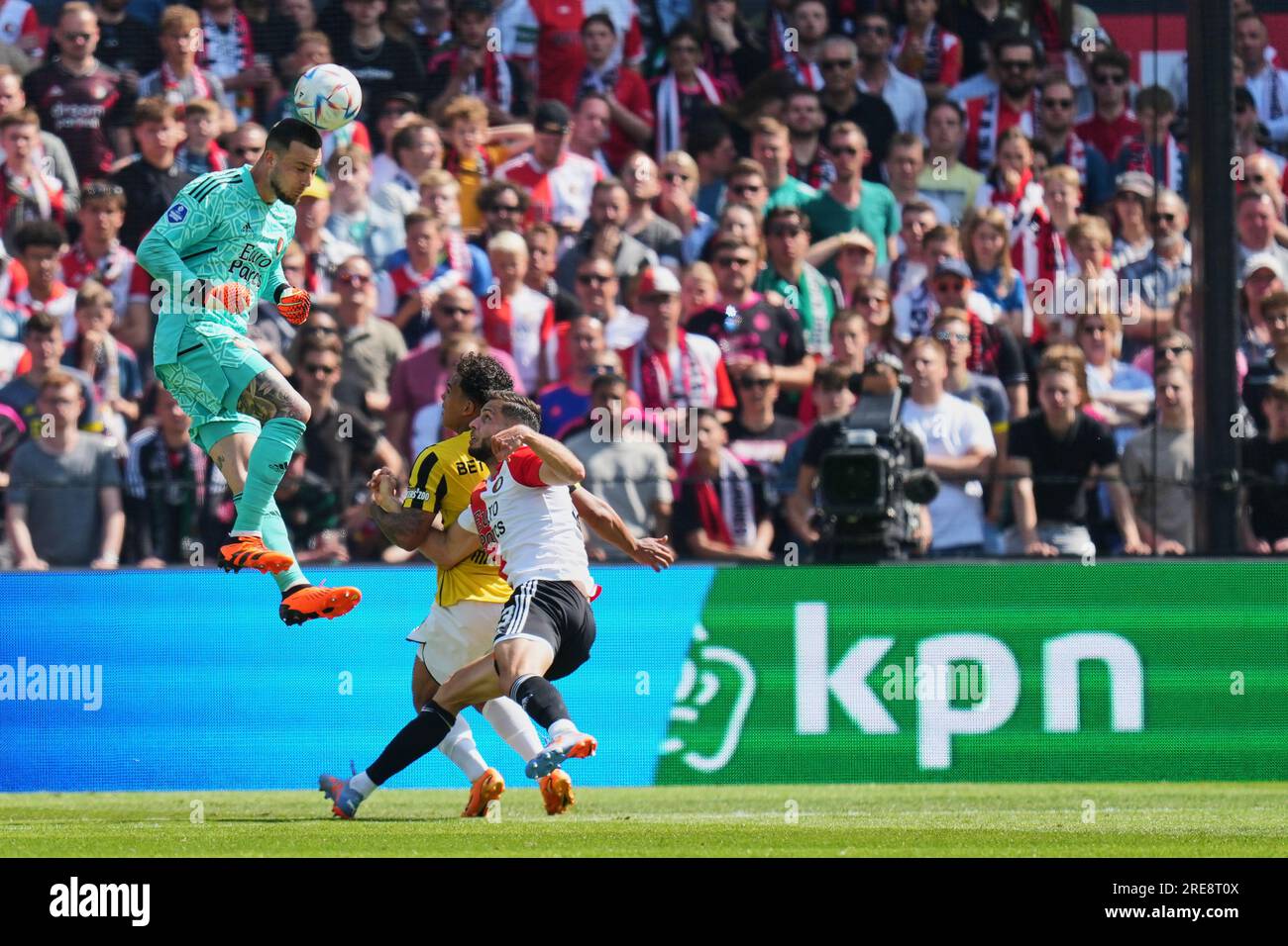 Rotterdam - Feyenoord keeper Justin Bijlow during the match between ...