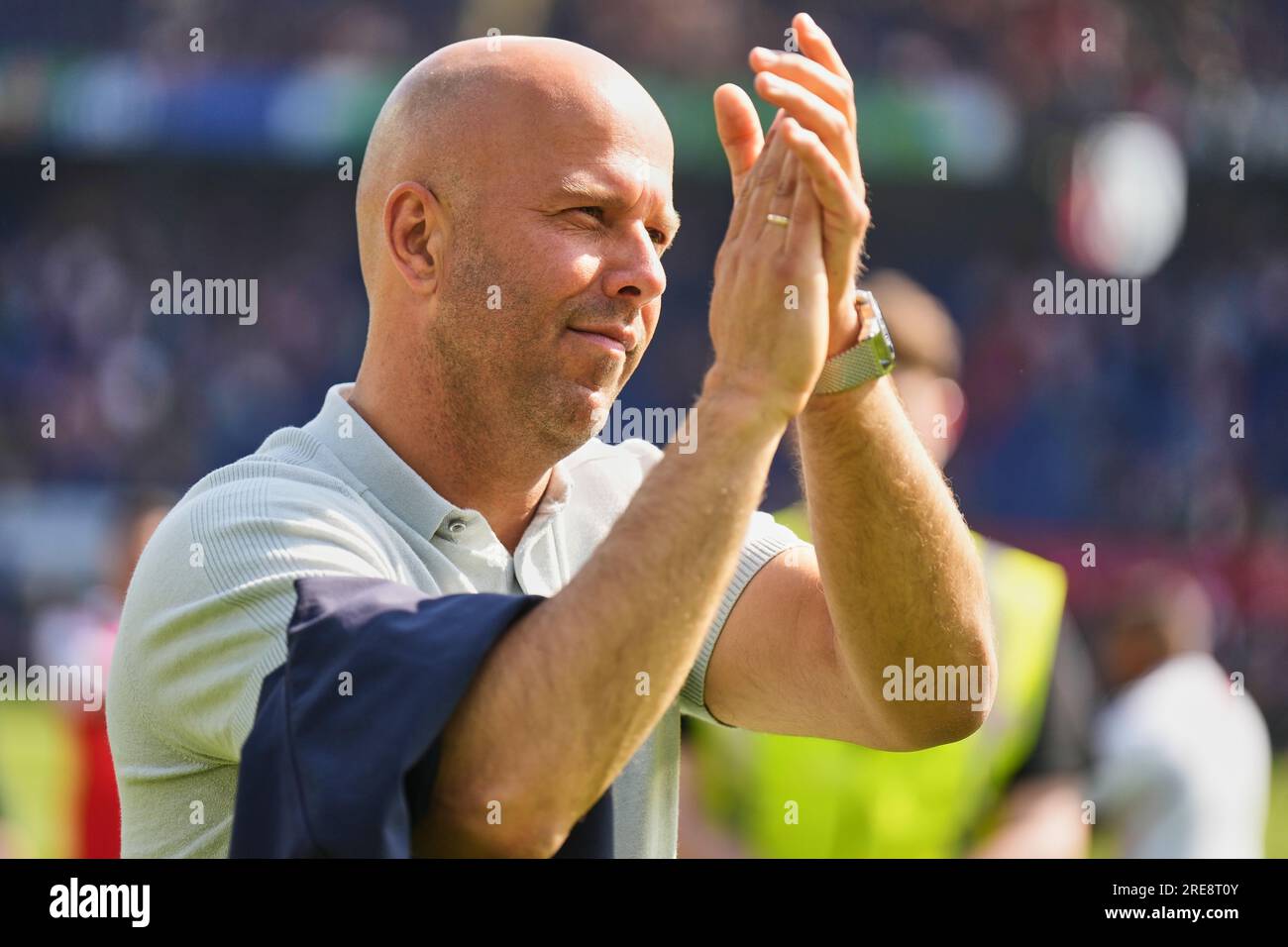 Rotterdam - Feyenoord coach Arne Slot during the match between ...