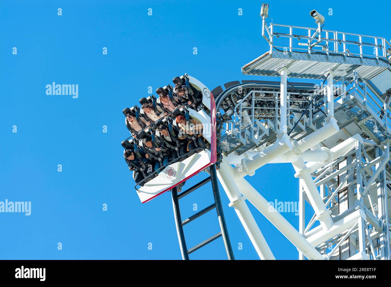Fuji-Q Highland, Fujiyoshida City, Yamanashi Prefecture, Japan ...