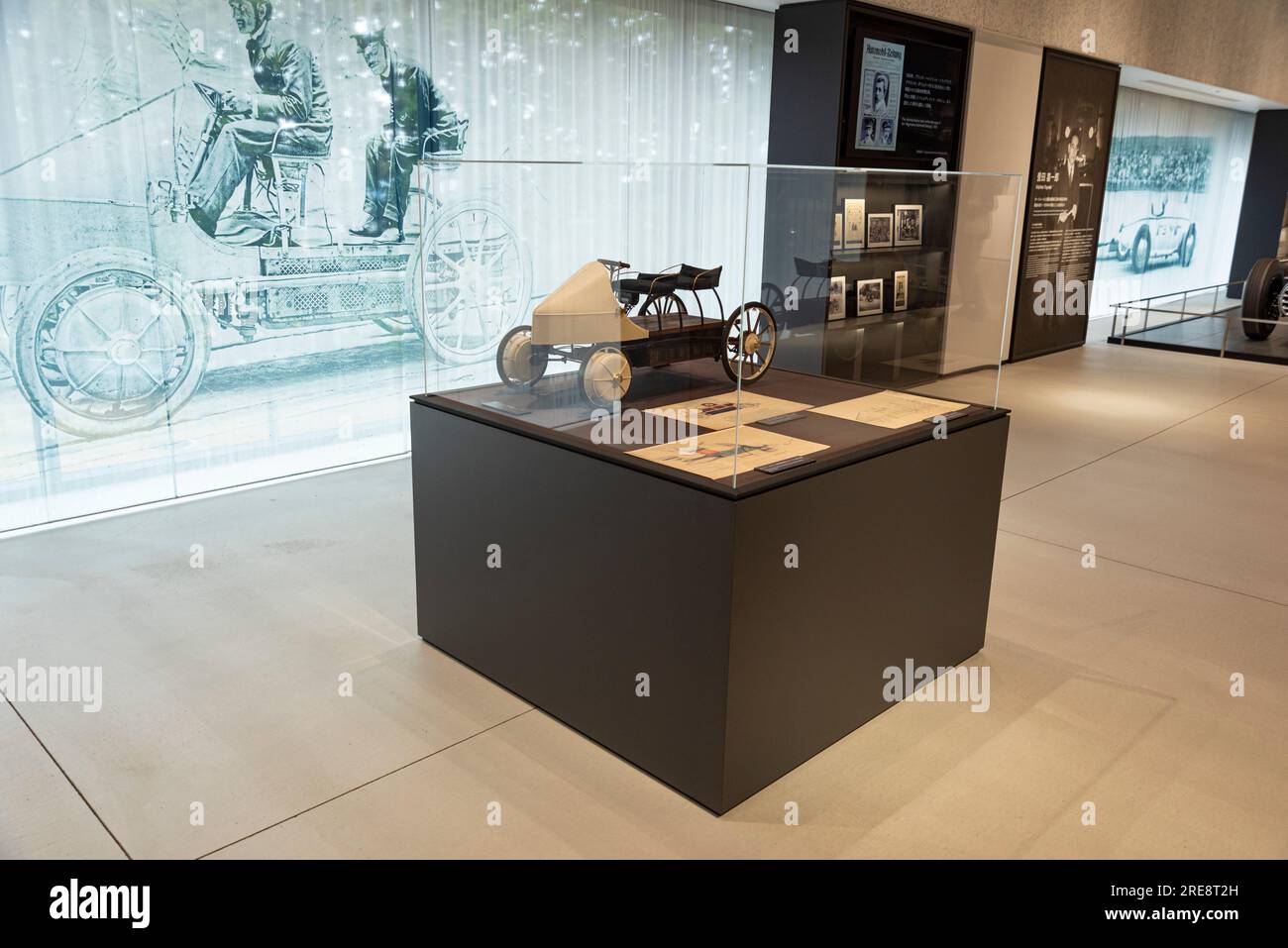 Oyama-cho, Sunto-gun, Shizuoka, Japan - March 27, 2023: Lohner-Porsche ...