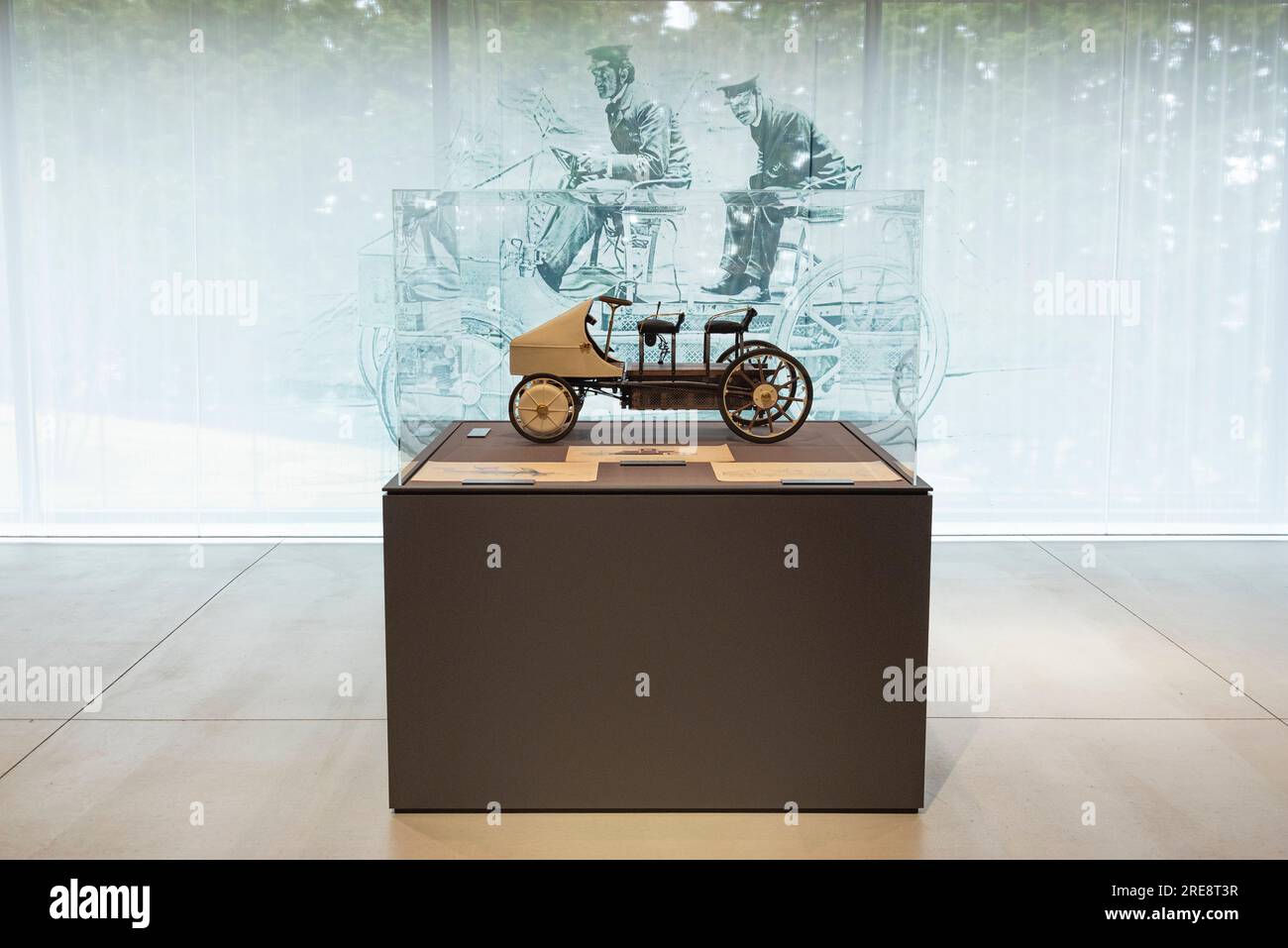 Oyama-cho, Sunto-gun, Shizuoka, Japan - March 27, 2023: Lohner-Porsche ...