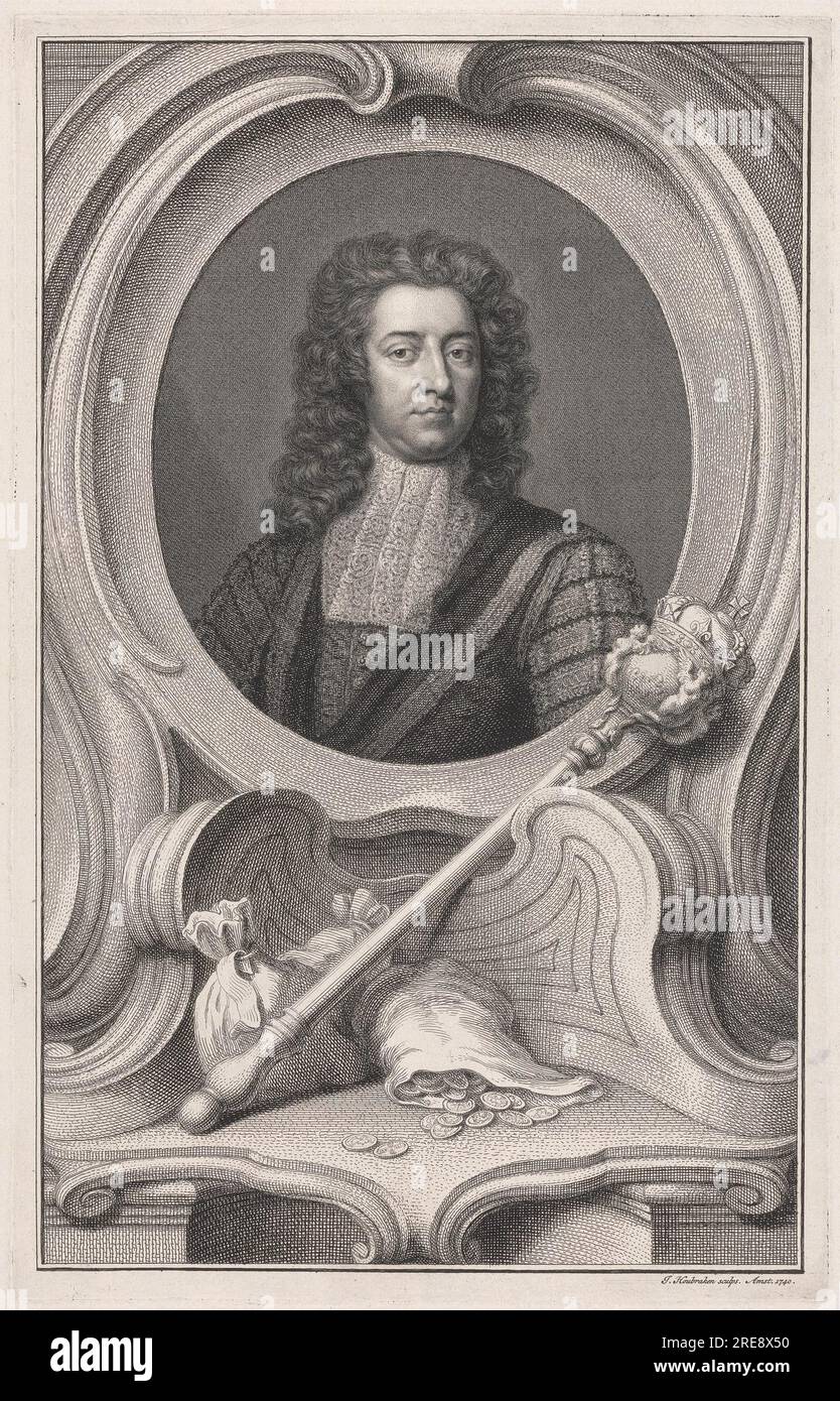 Henry Boyle, Lord Carleton 1740 by Jacobus Houbraken Stock Photo - Alamy